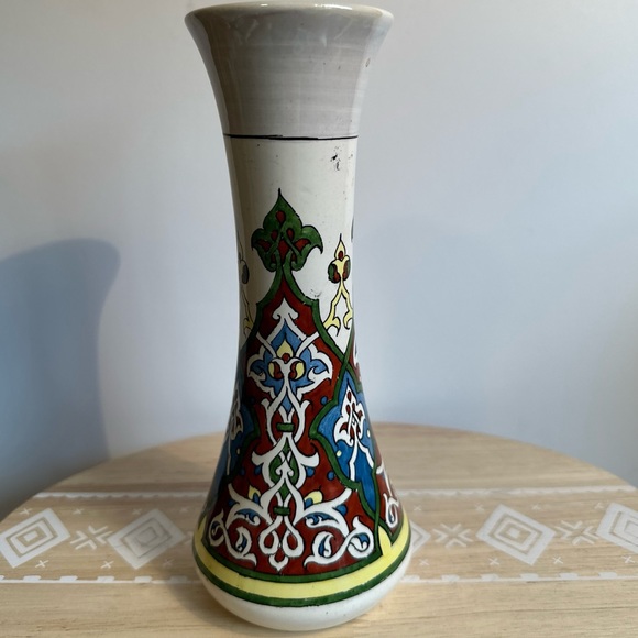 Accents | Middle Eastern Vase 8 Inch Hand Painted | Poshmark